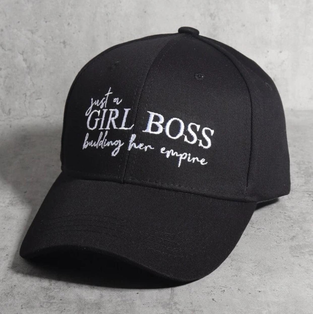 Black “Girl Boss” Hat – Reinventing Glamour